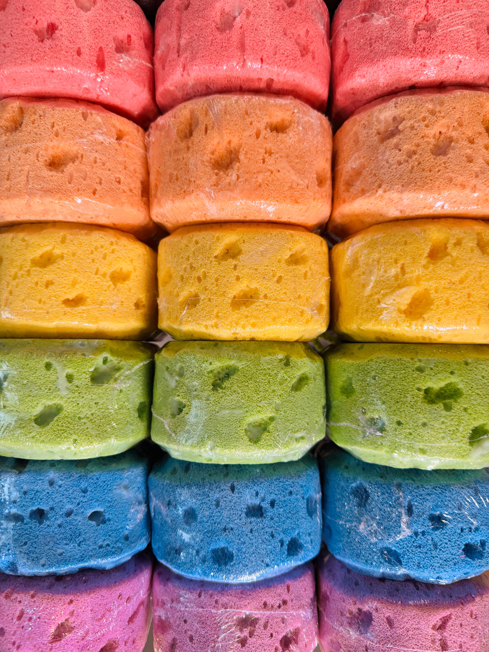 Mango Papaya Soapy Sponge – Scandalous Soap